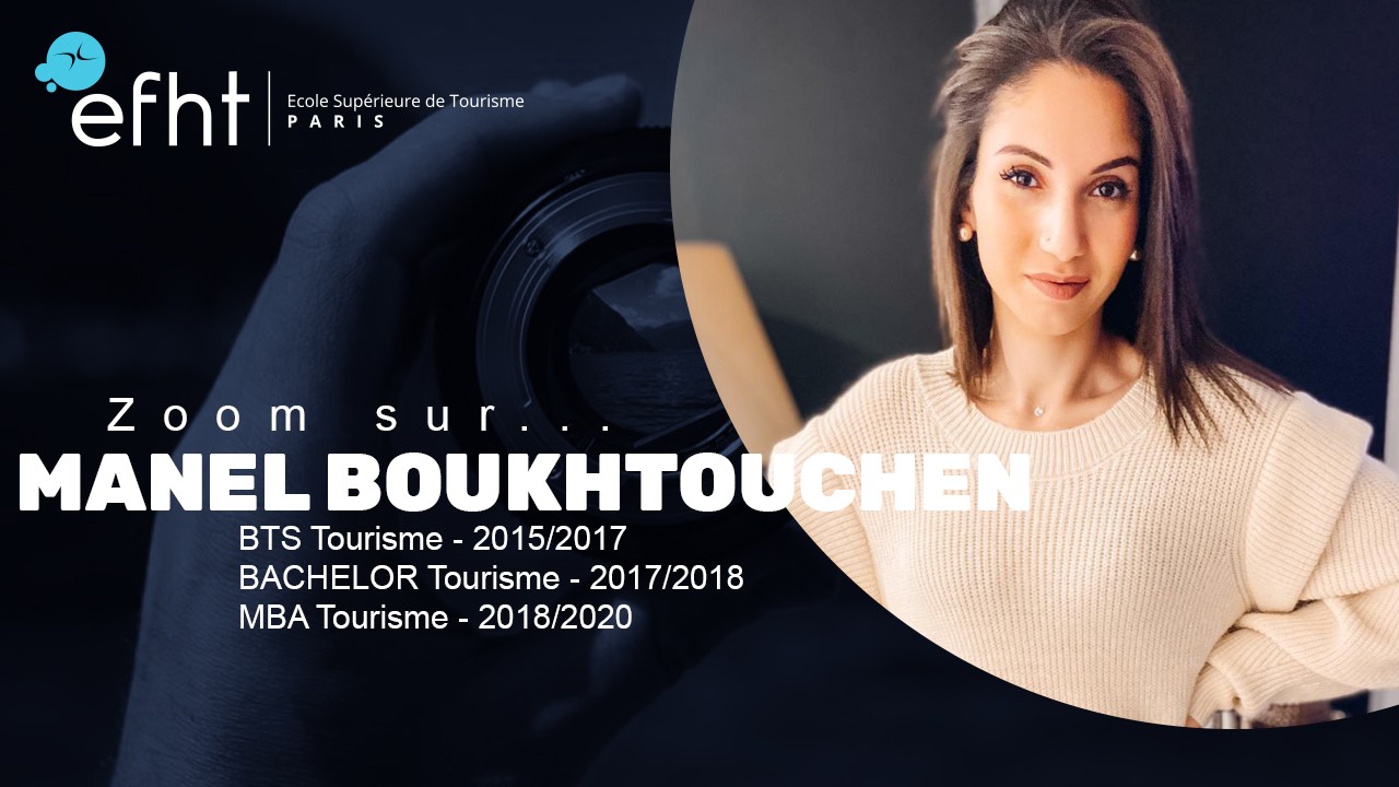 Zoom sur... Manel - École Française d'Hôtellerie et de Tourisme